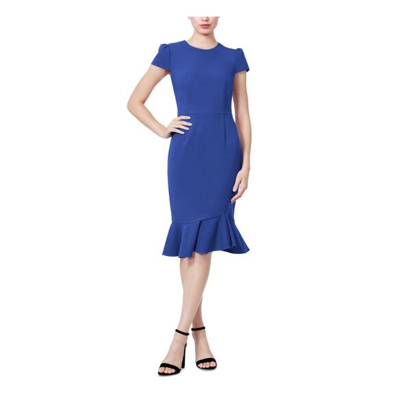 Sage Collective | Dresses | Sage Collective Womens Blue Hem Short ...